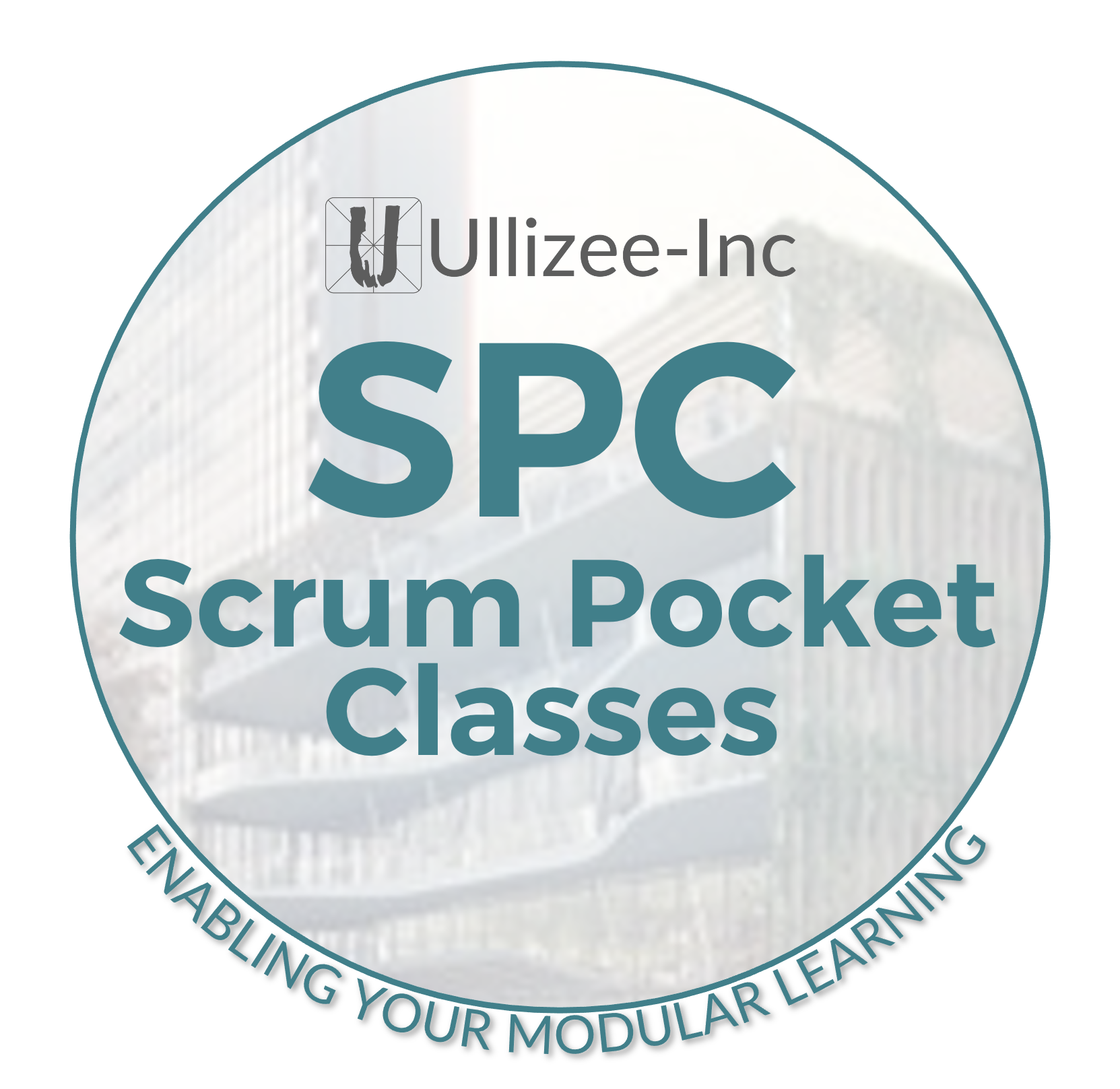 [SPC-###] Scrum Pocket Classes Series Badge (Pic, Part white) – Ullizee-Inc