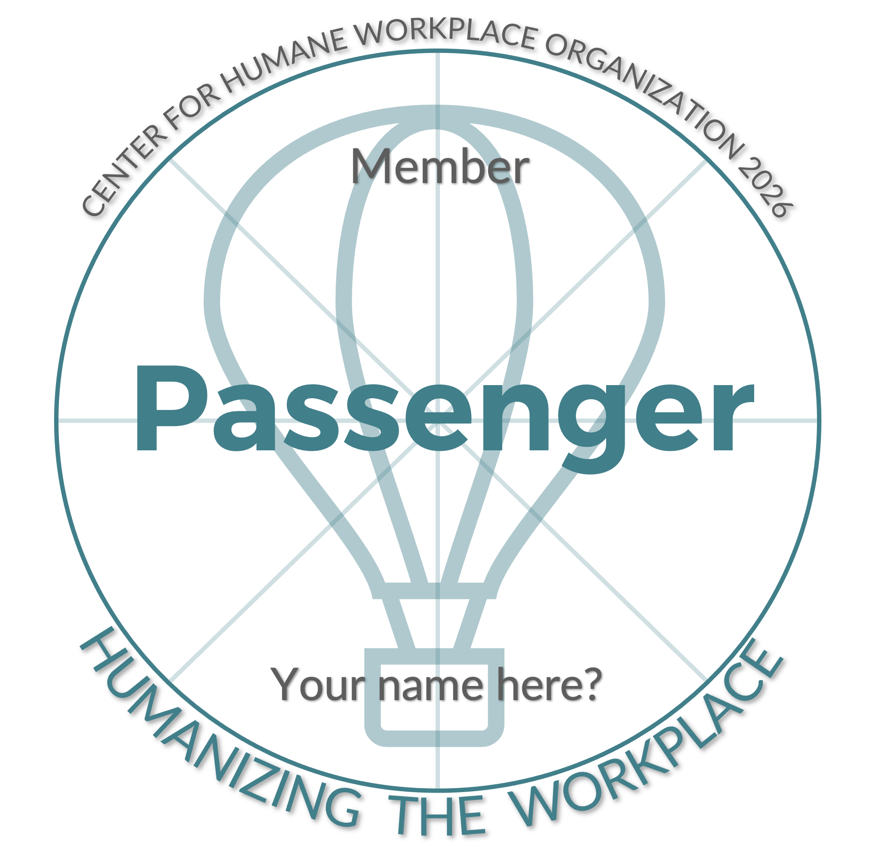 Badge – Passenger membership – Ullizee-Inc | Gunther Verheyen