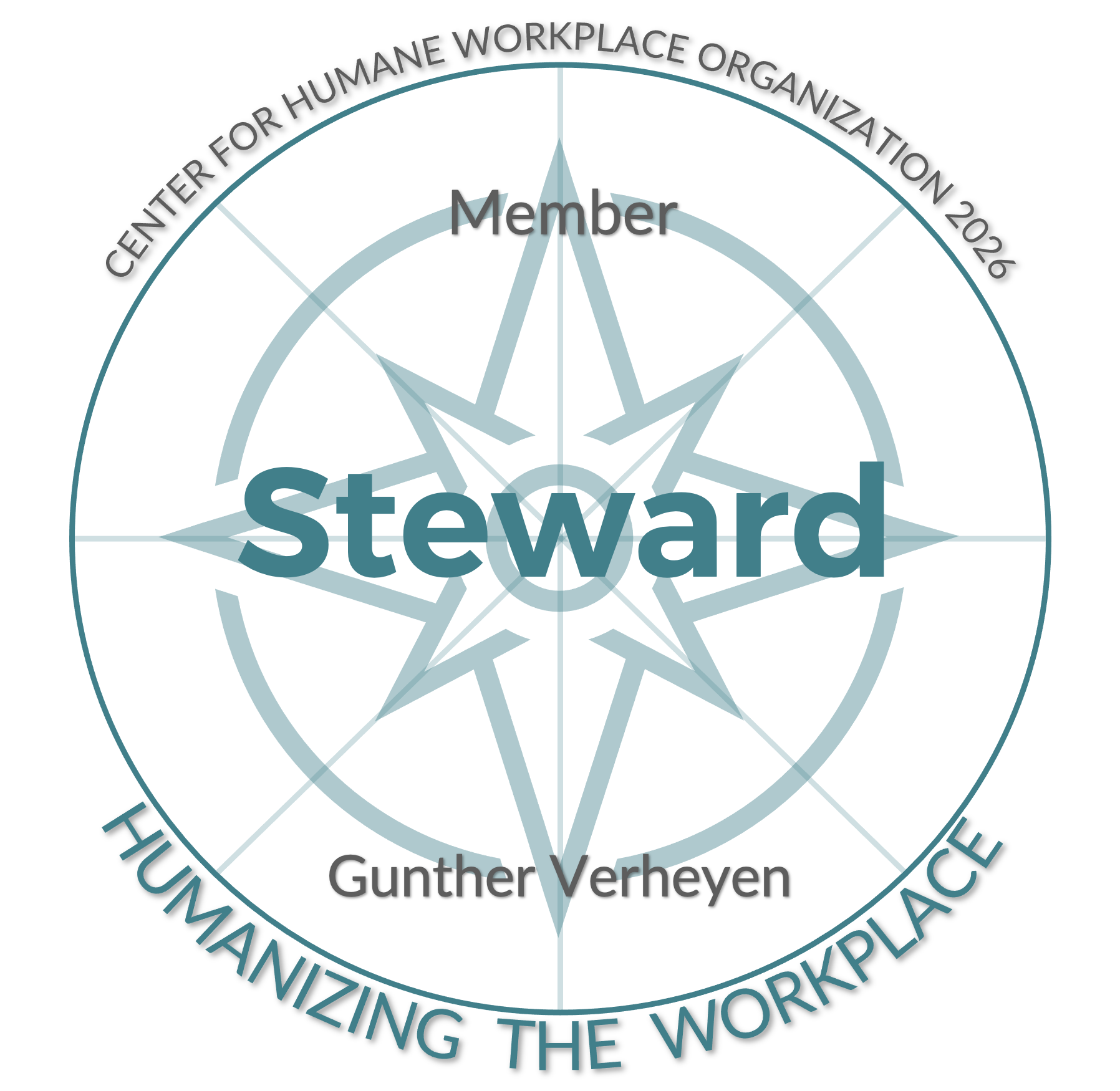 Badge – Steward leadership (Gunther) – Ullizee-Inc | Gunther Verheyen